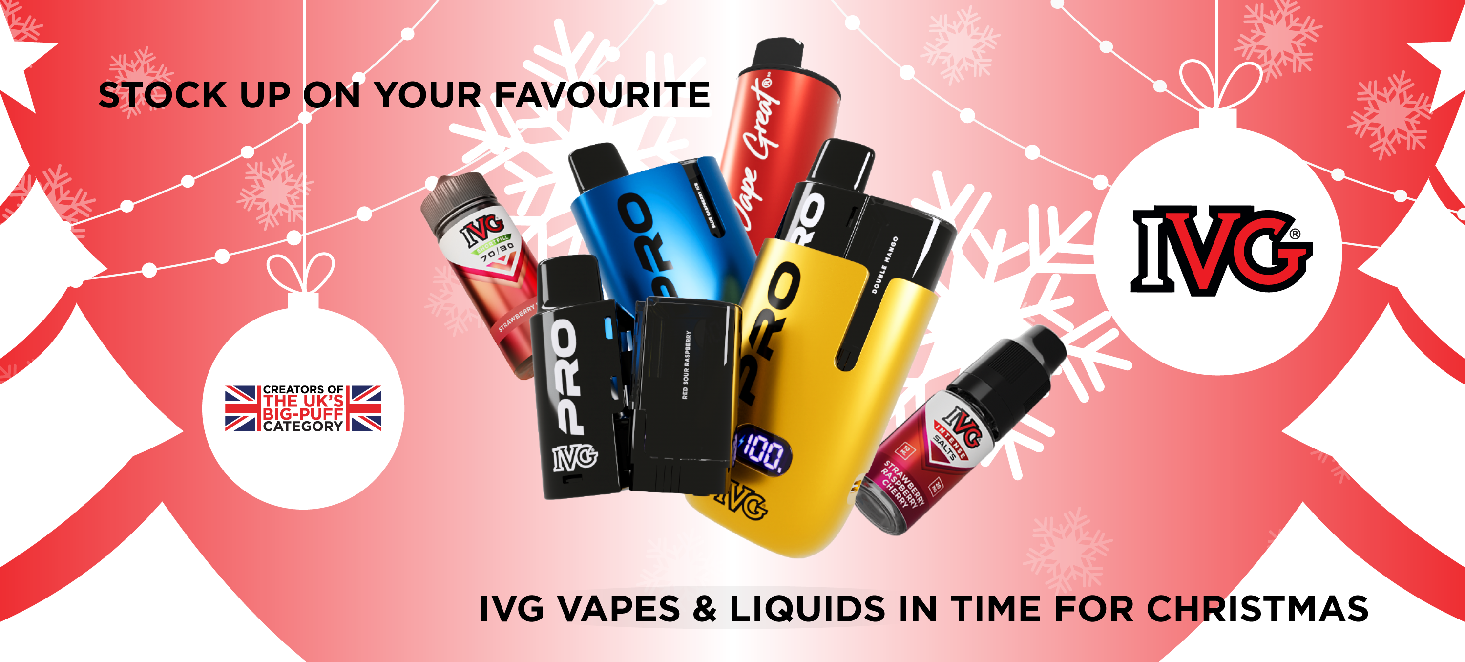 Stock Up on Your Favourite IVG Vapes in Time for Christmas – The Vape ...