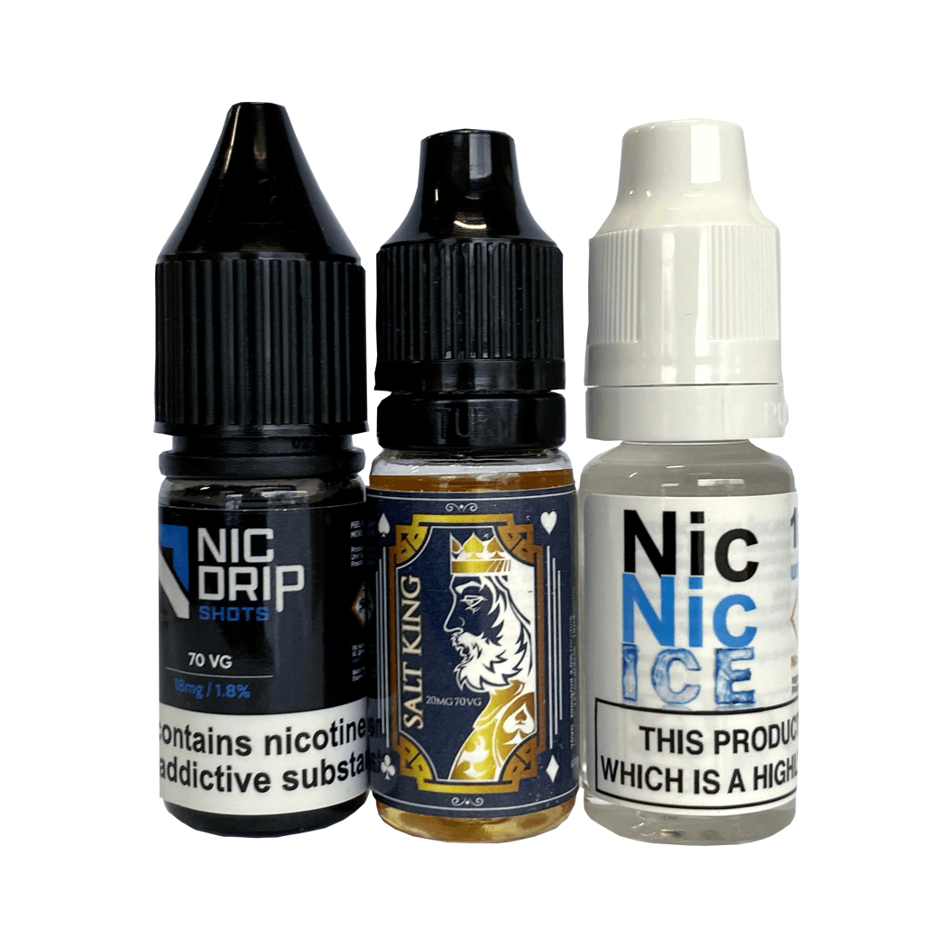 Nic Shots – The Vape Escape Wales | Darth Vaper Wales